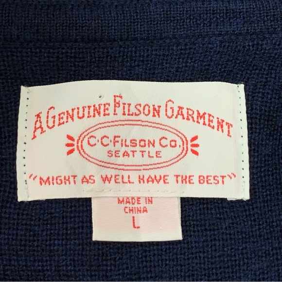 Filson | Sweaters | Cc Filson Garment Mens 0 Wool 14 Button Down ...
